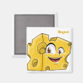 Big Cheese - Funny Yellow cartoon caracter Magnet | Zazzle