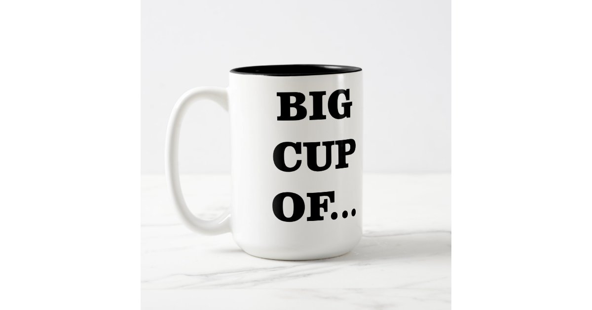 BIG CUP OF SHUT THE F UP OFFICE HUMOR | Zazzle