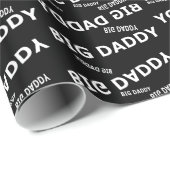 Big Daddy gift wrap paper | Zazzle