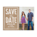 Big Day Save The Date Postcard | Zazzle