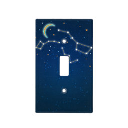 Big Dipper Star Gazing Constellation Celestial Light Switch Cover | Zazzle