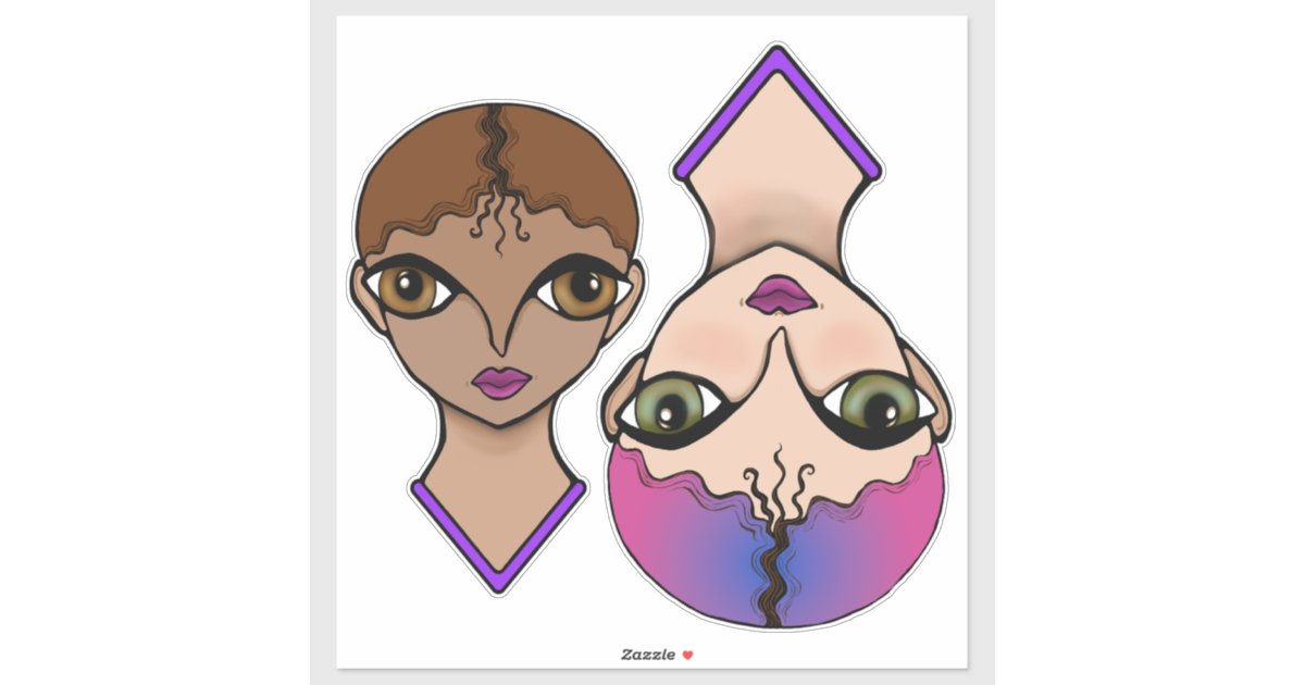 Big Eyes Sticker | Zazzle