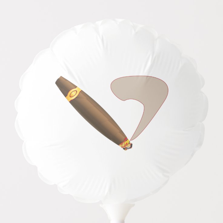Big Fat Cuban Style Cigar Balloon | Zazzle