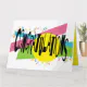 BIG Fun Colorful Congratulations Celebration 8x10 Card | Zazzle