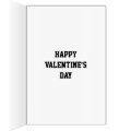 Big Giant personalised Valentine’s Day card | Zazzle