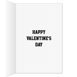 Big Giant personalised Valentine’s Day card | Zazzle