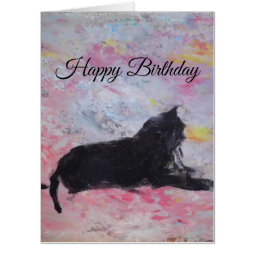 Big Happy Birthday Blank Inside Card | Zazzle