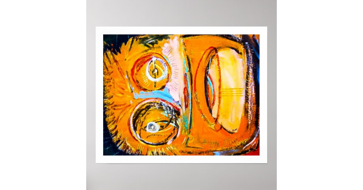 "Big Head" Poster | Zazzle