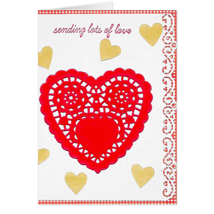 Big Heart Valentine's Day Card | Zazzle