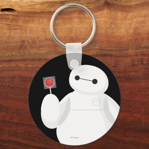 Big Hero 6 | Baymax with Lollipop Keychain | Zazzle