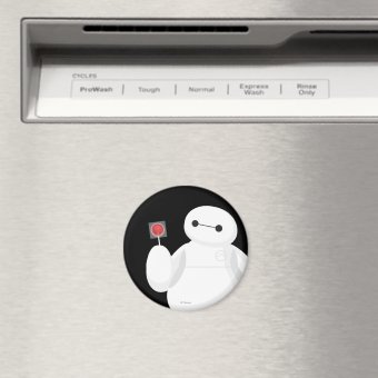 Big Hero 6 | Baymax with Lollipop Magnet | Zazzle
