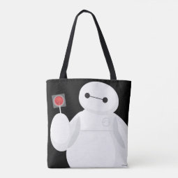 Big Hero 6 | Baymax with Lollipop Tote Bag | Zazzle
