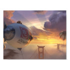 Big Hero Space Ship and Bridge Poster | Zazzle