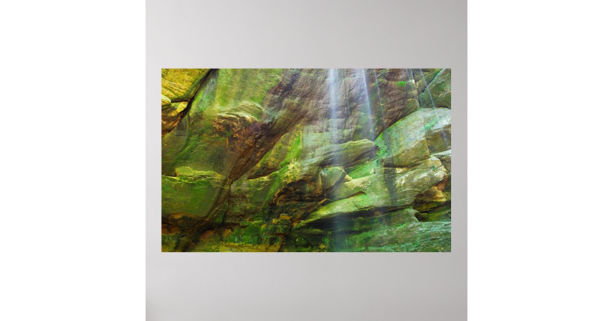 Big Lyons Falls, Mohican State Park, Ohio Poster | Zazzle