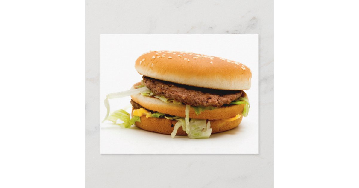 Big Mac Postcard | Zazzle