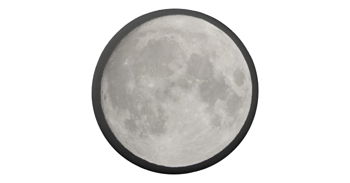 Big moon Eraser | Zazzle