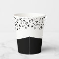 Big one Birthday 90s squiggle pattern paper cups | Zazzle