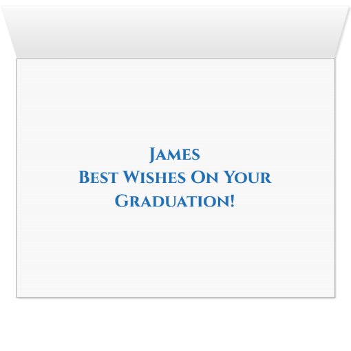 Big Oversized Graduation Congratulations Blue Card | Zazzle
