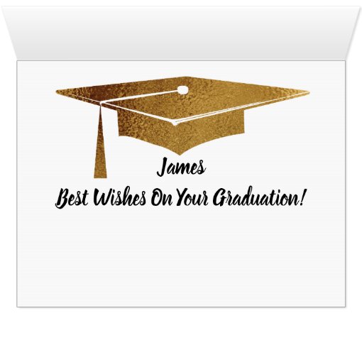 Big Oversized Graduation Congratulations Card | Zazzle