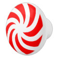 Big Peppermint Candy Ceramic Knob | Zazzle