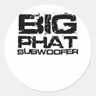 Subwoofer Stickers | Zazzle