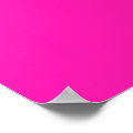 BIG RICH BRIGHT DEEP HOT PINK BACKGROUND WALLPAPER POSTER | Zazzle