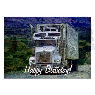 Truck Driver Cards - Greeting & Photo Cards | Zazzle