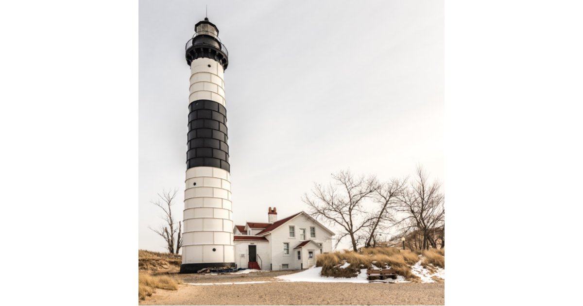 Big Sable Point Lighthouse and Tower Plaque | Zazzle