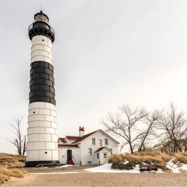 Big Sable Point Lighthouse and Tower Plaque | Zazzle