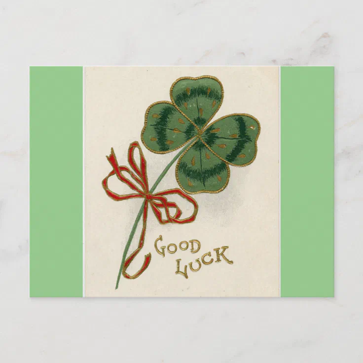 Big Shamrock Postcard | Zazzle