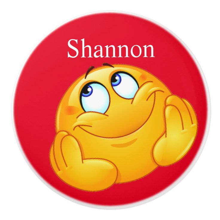 Big Smile Happy Face Drawer Knob - SRF | Zazzle