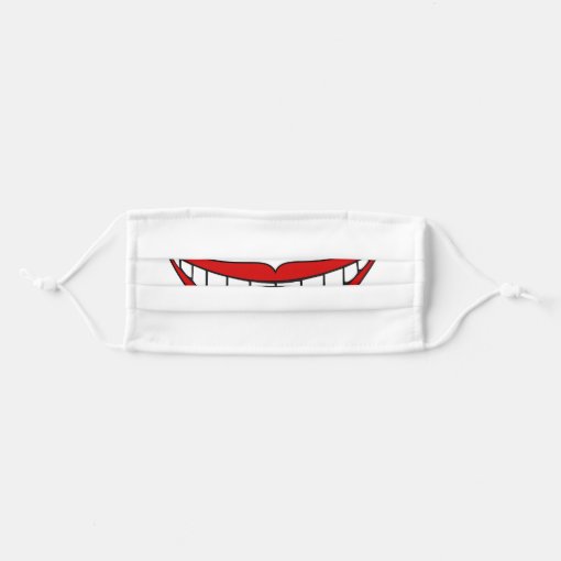 Big Smile Protective Face Mask | Zazzle