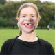 Big Smile With Missing Tooth Face Mask | Zazzle