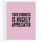 BIG THANK YOU BIGGEST LARGEST GREETING CARD | Zazzle