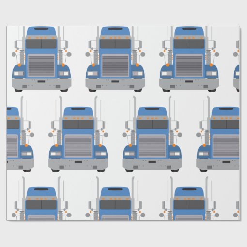 Big Truck Wrapping Paper | Zazzle