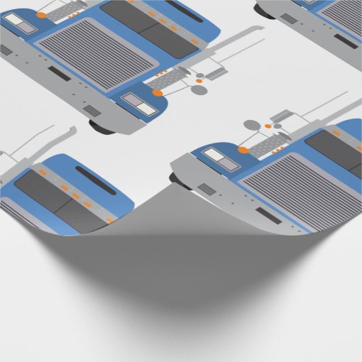 Big Truck Wrapping Paper | Zazzle