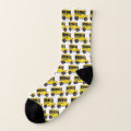 Big Yellow School Bus Teacher Transportation Socks | Zazzle