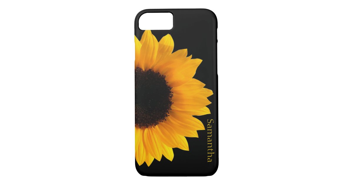 Big Yellow Sunflower iphone 7 Case | Zazzle