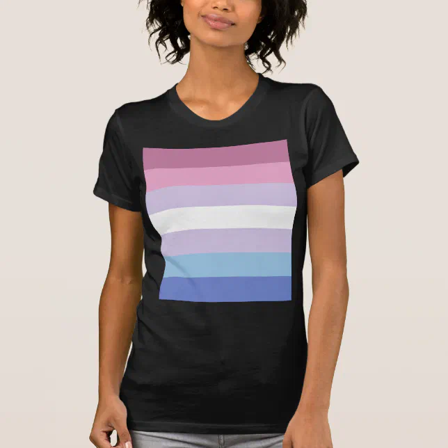 bigender pride flag T-Shirt | Zazzle