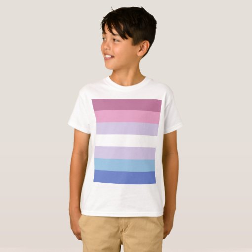 bigender pride flag T-Shirt | Zazzle