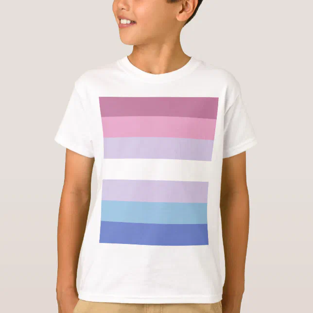 bigender pride flag T-Shirt | Zazzle