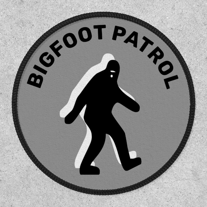 Bigfoot Patrol Patch | Zazzle.com