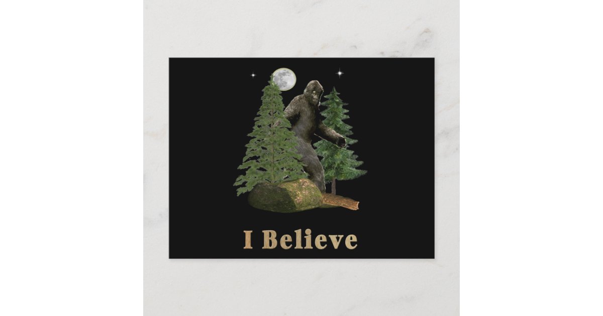 Bigfoot Postcard | Zazzle