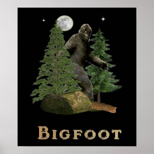 bigfoot poster | Zazzle.com