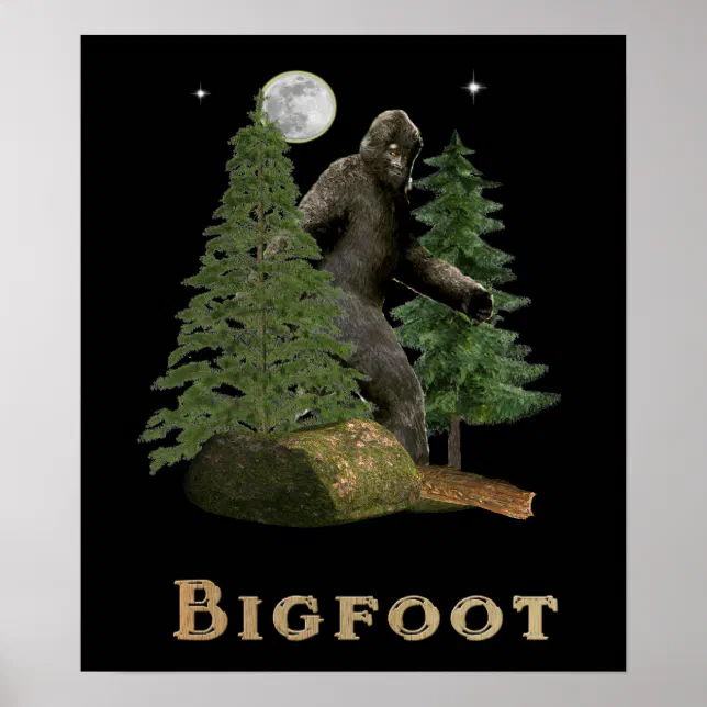 bigfoot poster | Zazzle