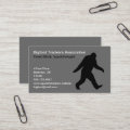 Bigfoot Silhouette Business Card | Zazzle