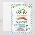 Bike and scooter party invitation | Zazzle
