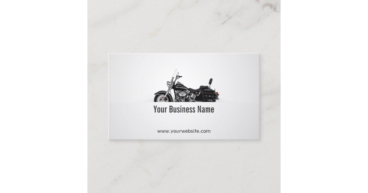 Bike Motorcycle Performance Business Card | Zazzle