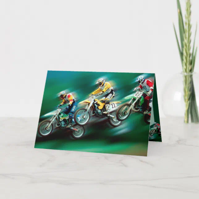 BIKE SPORTS CARD | Zazzle