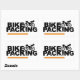 Bikepacking sticker | Zazzle